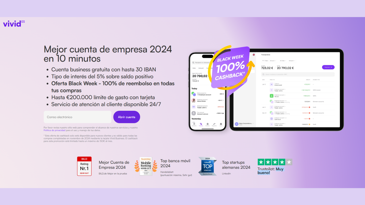 Neobanco para Empresas y Autónomos 2024 - CrearSociedad.online